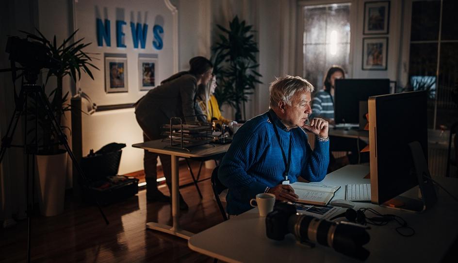More Adults Over 50 Pursuing Journalism Careers