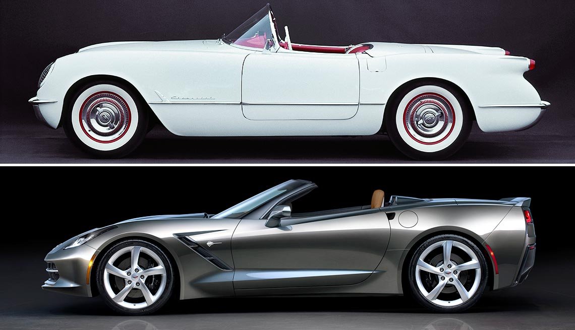Comparison Pictures of Classic Cars and Vintage Automobiles - AARP