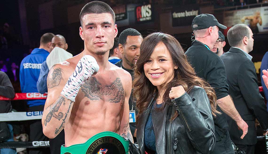 La actriz de Hollywood Rosie Perez habla del boxeo y su libro