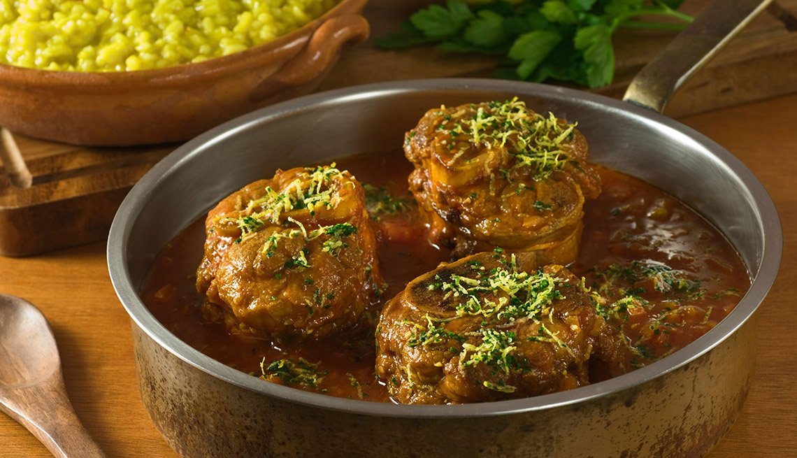 Ossobuco de ternera, una receta del Café Ragazzi de Ricardo Montaner