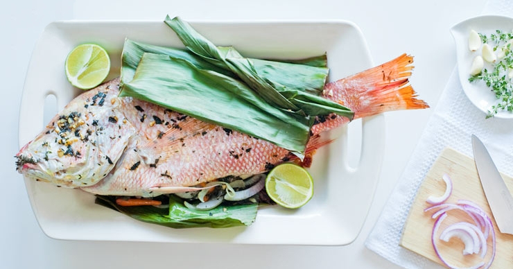 Receta de pargo parrillero