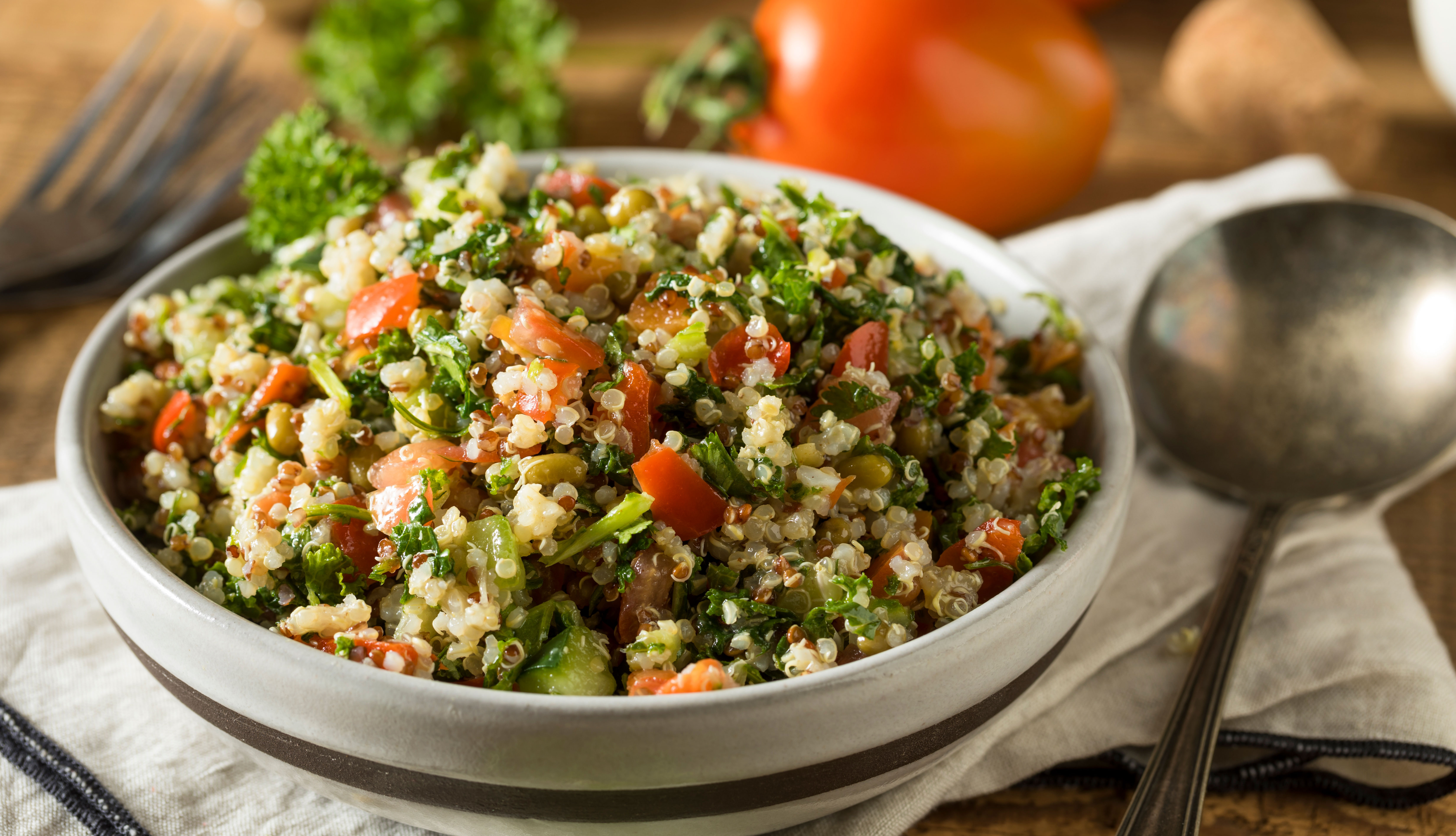 Receta de Tabbouleh rojo