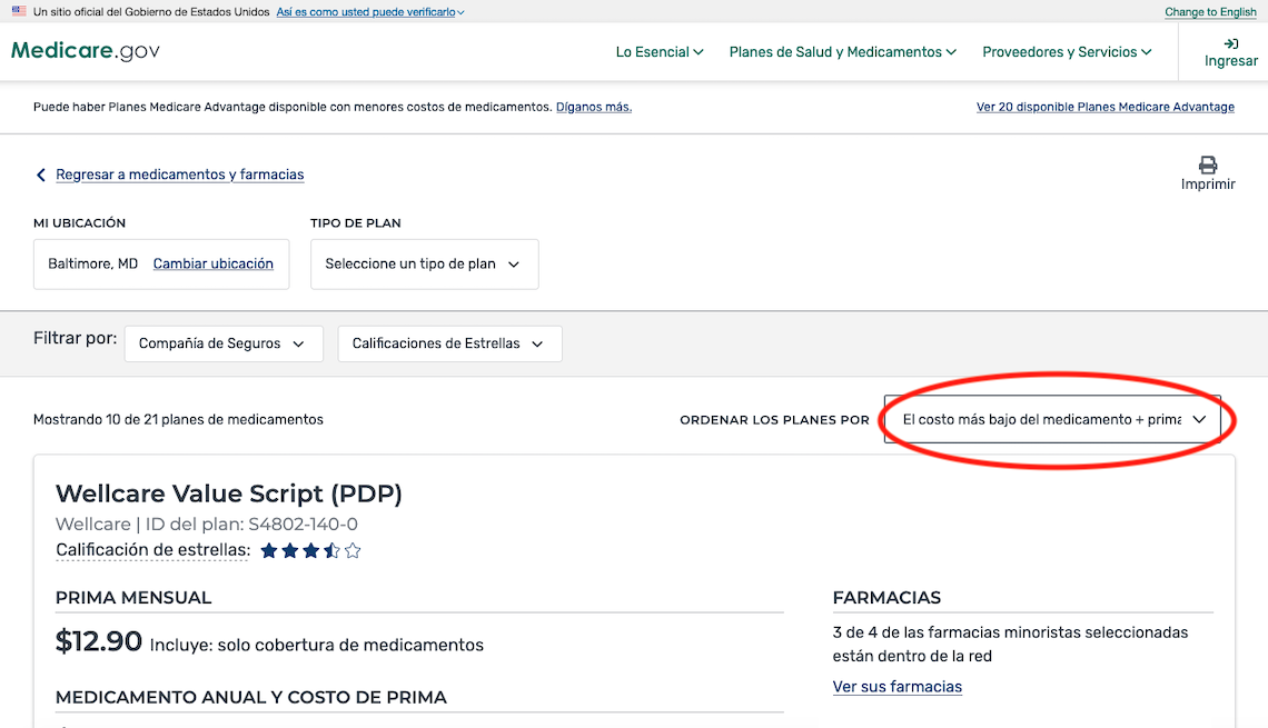 Cómo inscribirte en la Parte D de Medicare