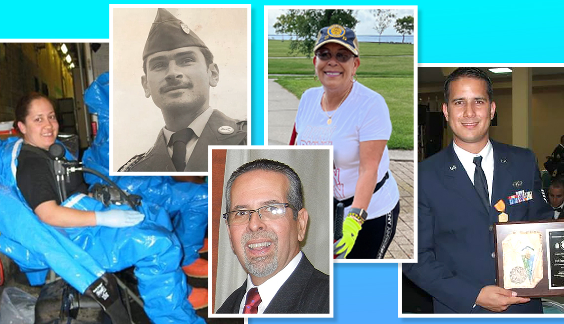 Veteranos que se dedican al voluntariado en Puerto Rico
