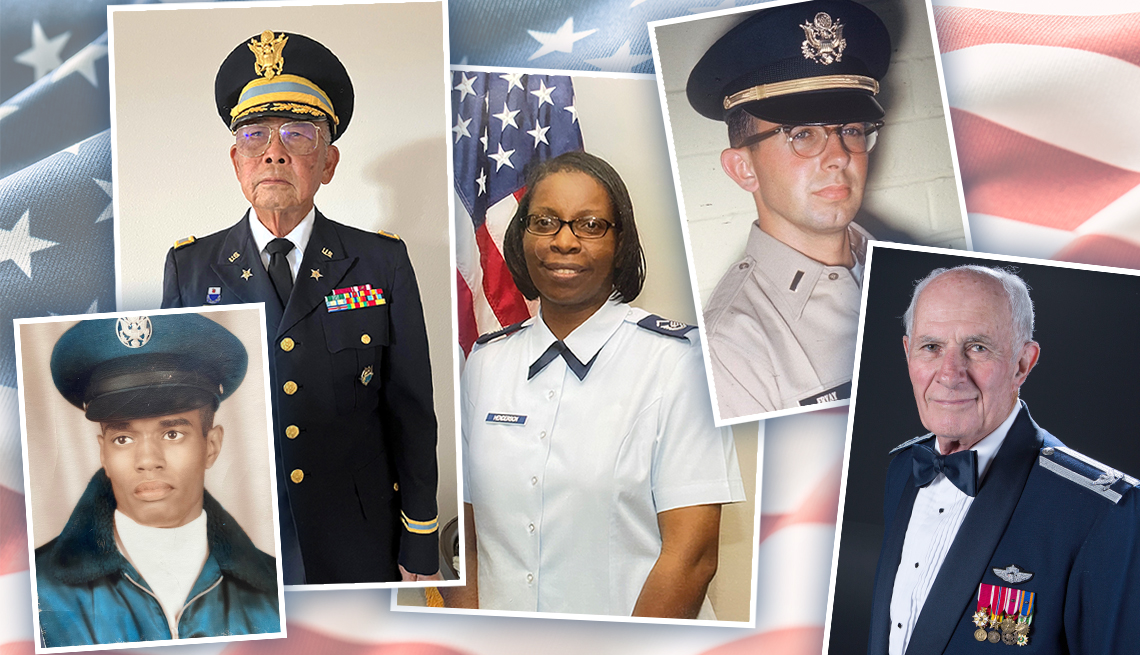 Veteranos del servicio militar y voluntarios de AARP