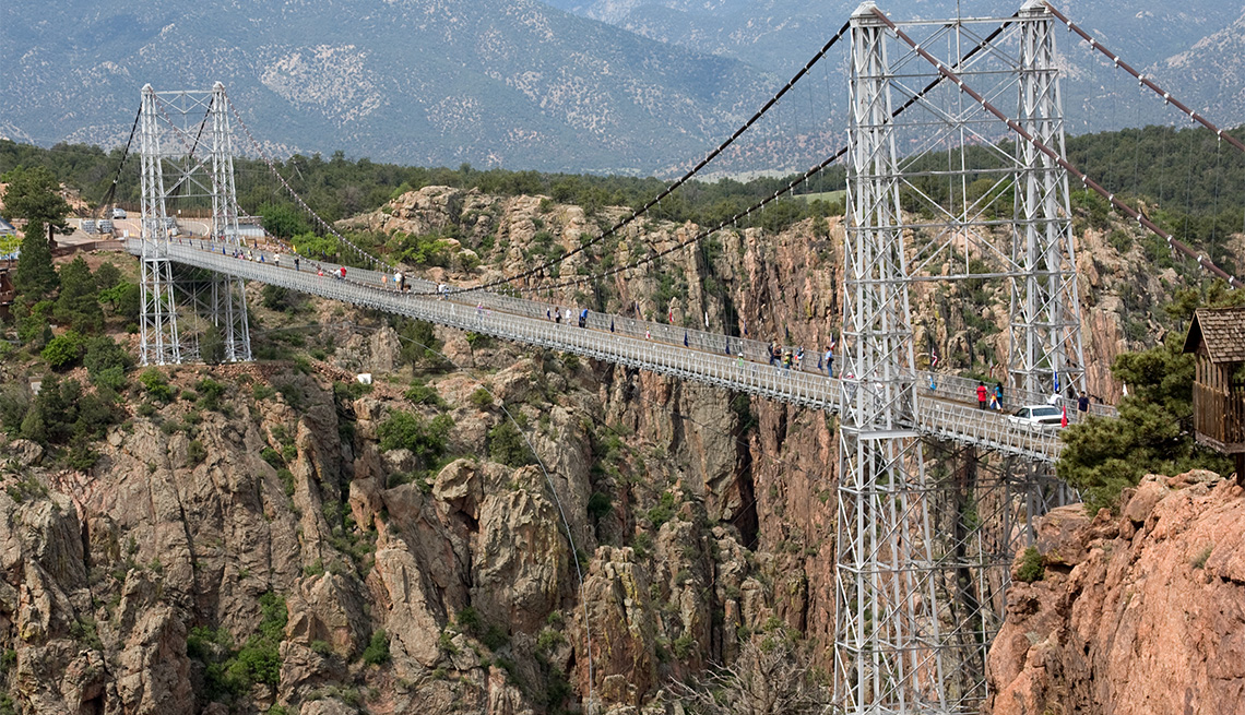 Atracciones en la región de Royal Gorge en Colorado