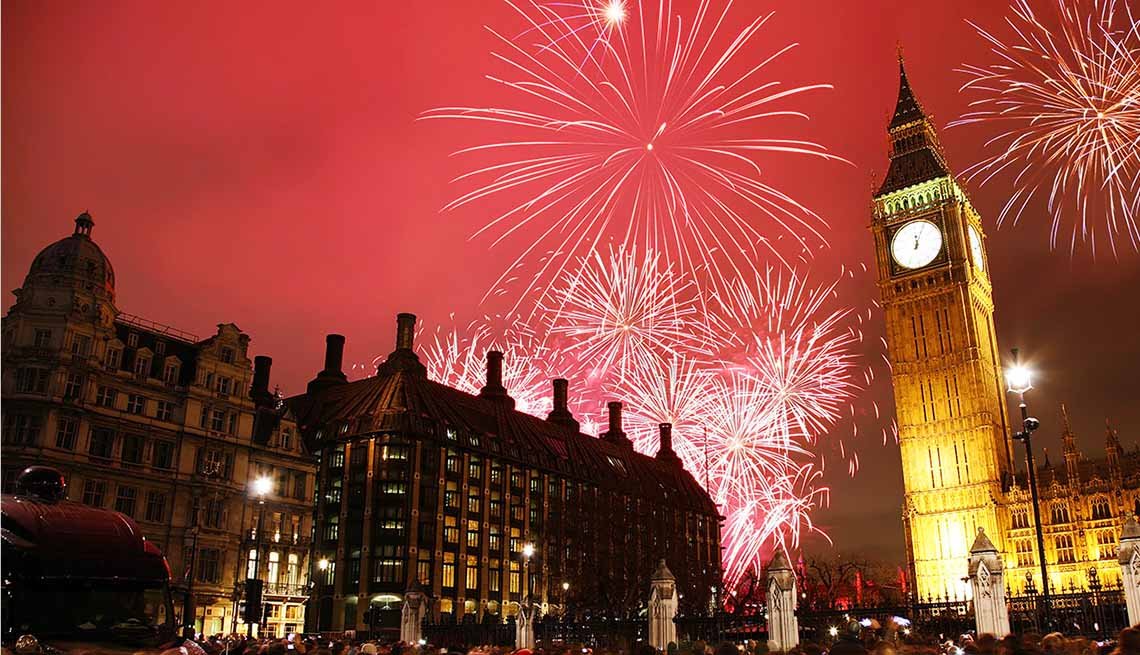 Lugares en donde recibir el Año Nuevo