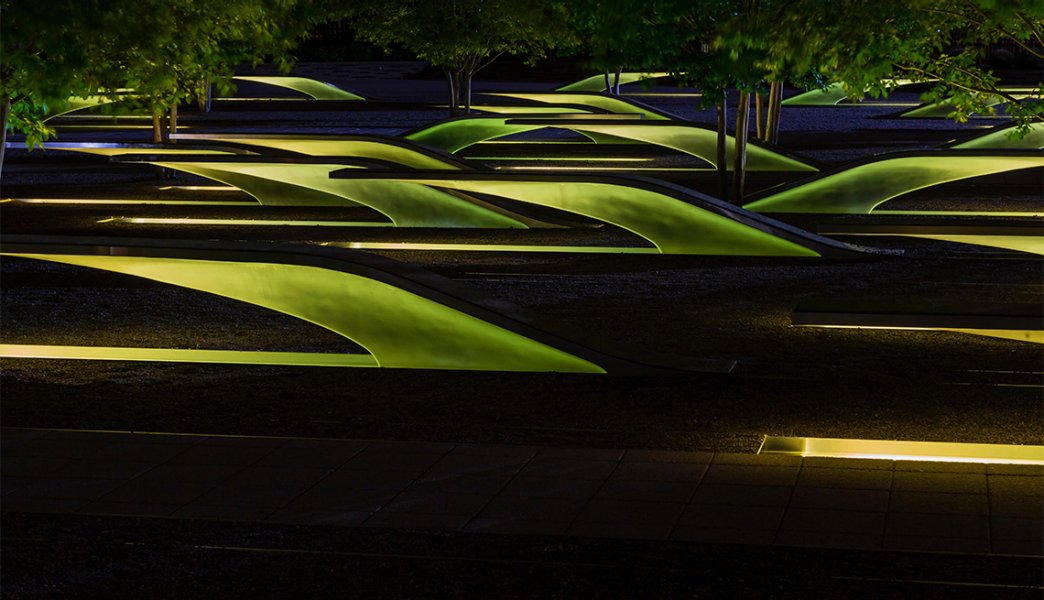 Pentagon Building At Night
