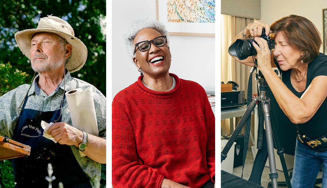 Older Workers Turn to Art After Retirement