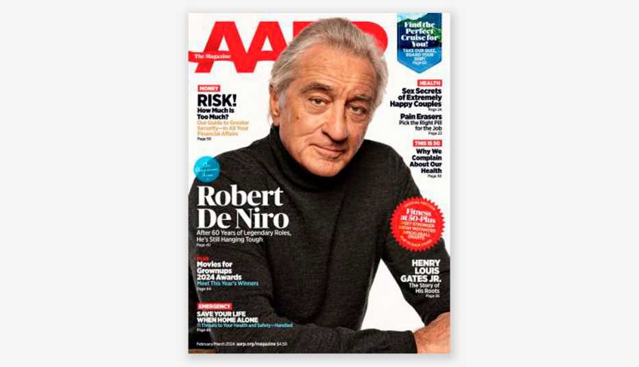 Exclusives From AARP The Magazine: Robert De Niro on Fatherhood, Gabby ...